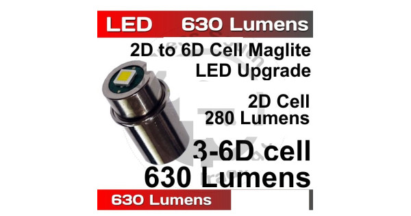 Maglite LED Upgrade Modules CL1402-6-600CNC